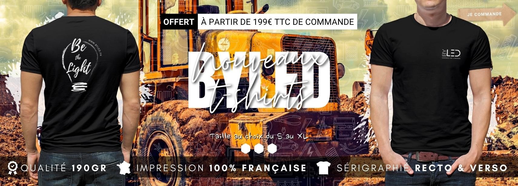 Tshirt BYLED SUMMER 2022 offert