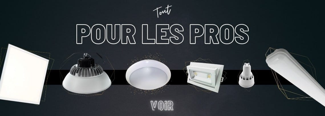 Matériel d'éclairage LED pour professionnel